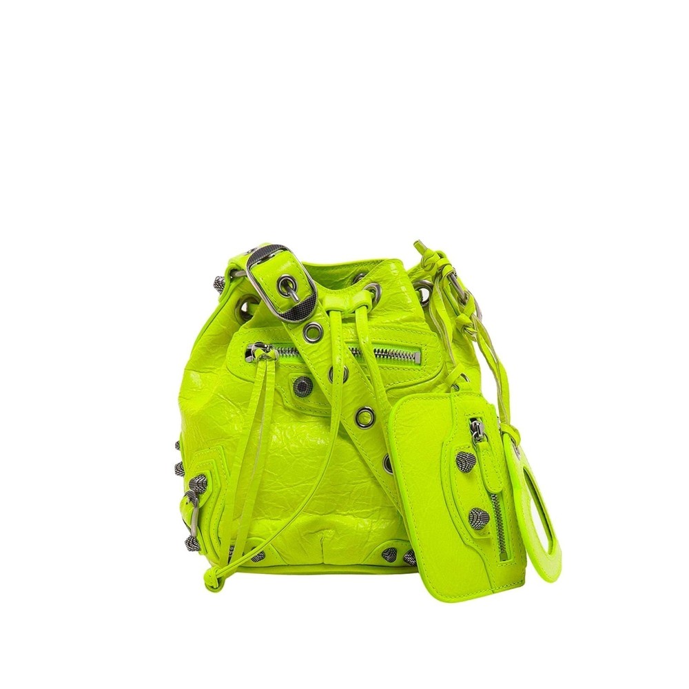 Balenciaga Yellow Bag Spring Summer Shoulder Bag - Gem